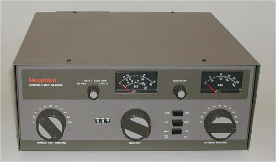 Heathkit Deluxe Antenna Tuner Model SA-2060A